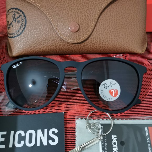 Ray-Ban | Accessories | Rayban Erika Rb471 Polarized Mirror Sunglasses ...